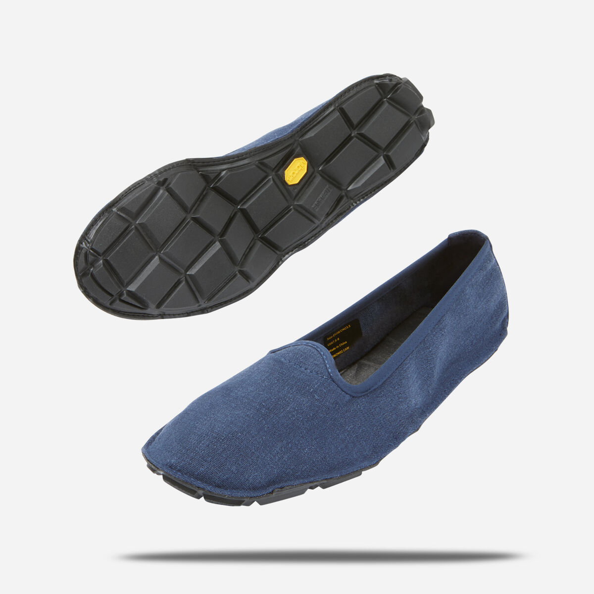One Quarter Hemp Women Blue / Black | | Vibram